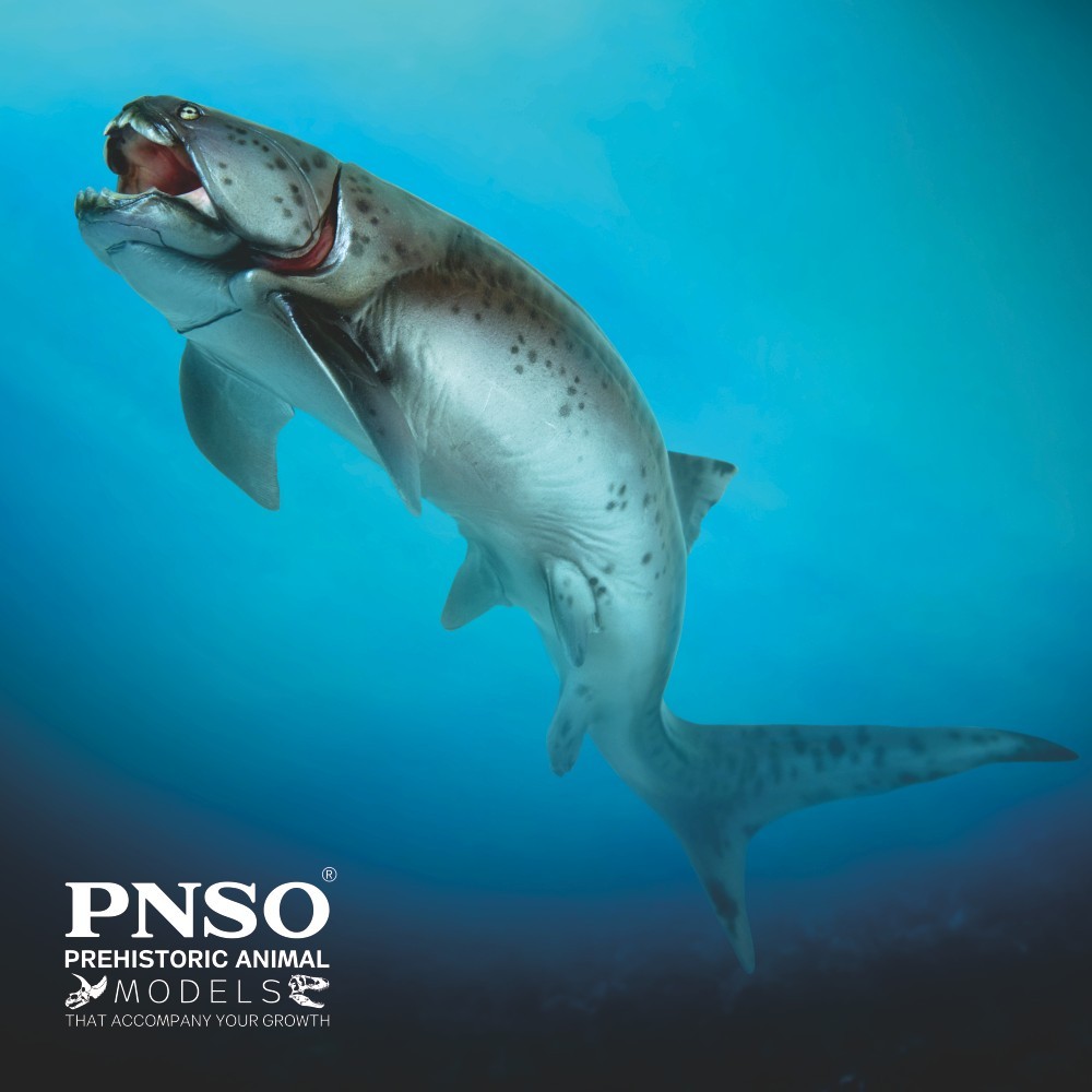 PNSO Prehistoric Dinosaur Models:47Zaha The Dunkleosteus | Shopee Malaysia