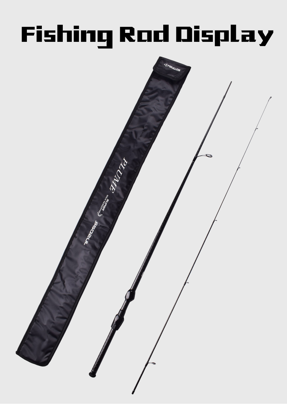 Mavllos Plume BFS Casting Rod,40T Toray Carbon UL Spinning Rod,Lure 0.6 ...