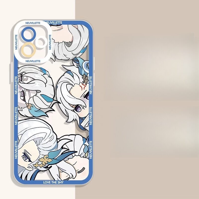 Genshin Impact Furina Neuvillette Phone Case Compatible For iPhone 11 ...