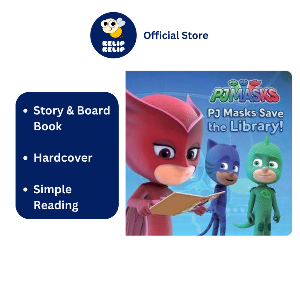 PJ Masks Storyboard Save the Library Book | Shopee Malaysia