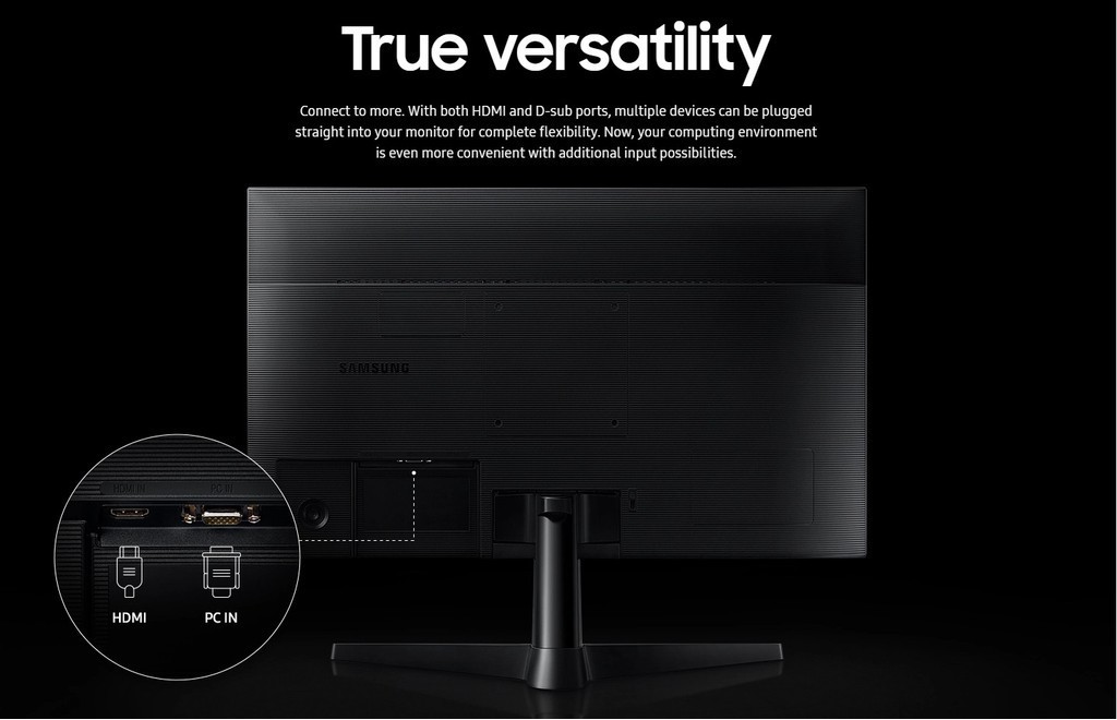 SAMSUNG 24" FLAT T35F SERIES LED MONITOR - 3 YEARS WARRANTY | Shopee ...