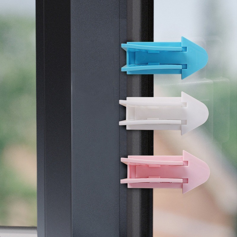 Window Lock Buckle - Screen Window Fixed Limiter - Sliding Door Latch ...