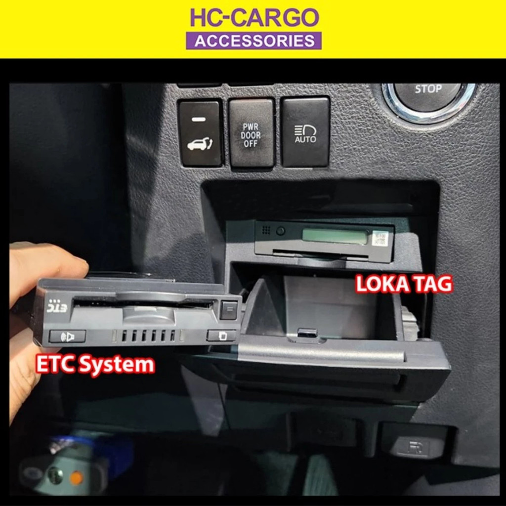 LOKATAG J Series Built-in Toll Reader - RECON Car ETC System Toyota ...