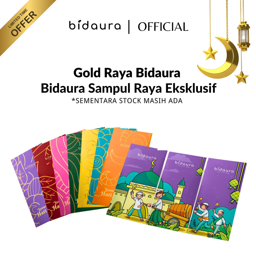 [GOLD RAYA] Bidaura Sampul Raya Eksklusif (Sementara Stok Masih Ada ...