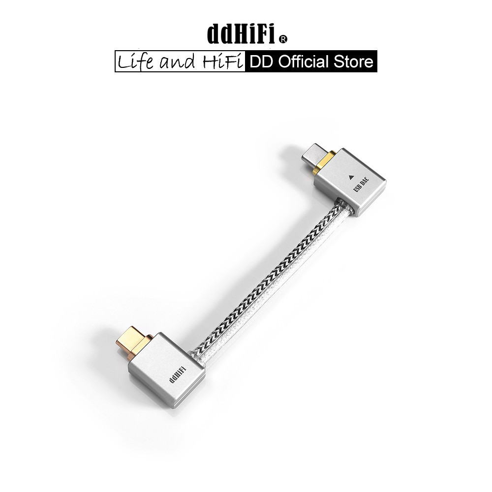 in stock DD ddHiFi TC09L USB-C to USB-C L-Shaped OTG Cable, Great ...