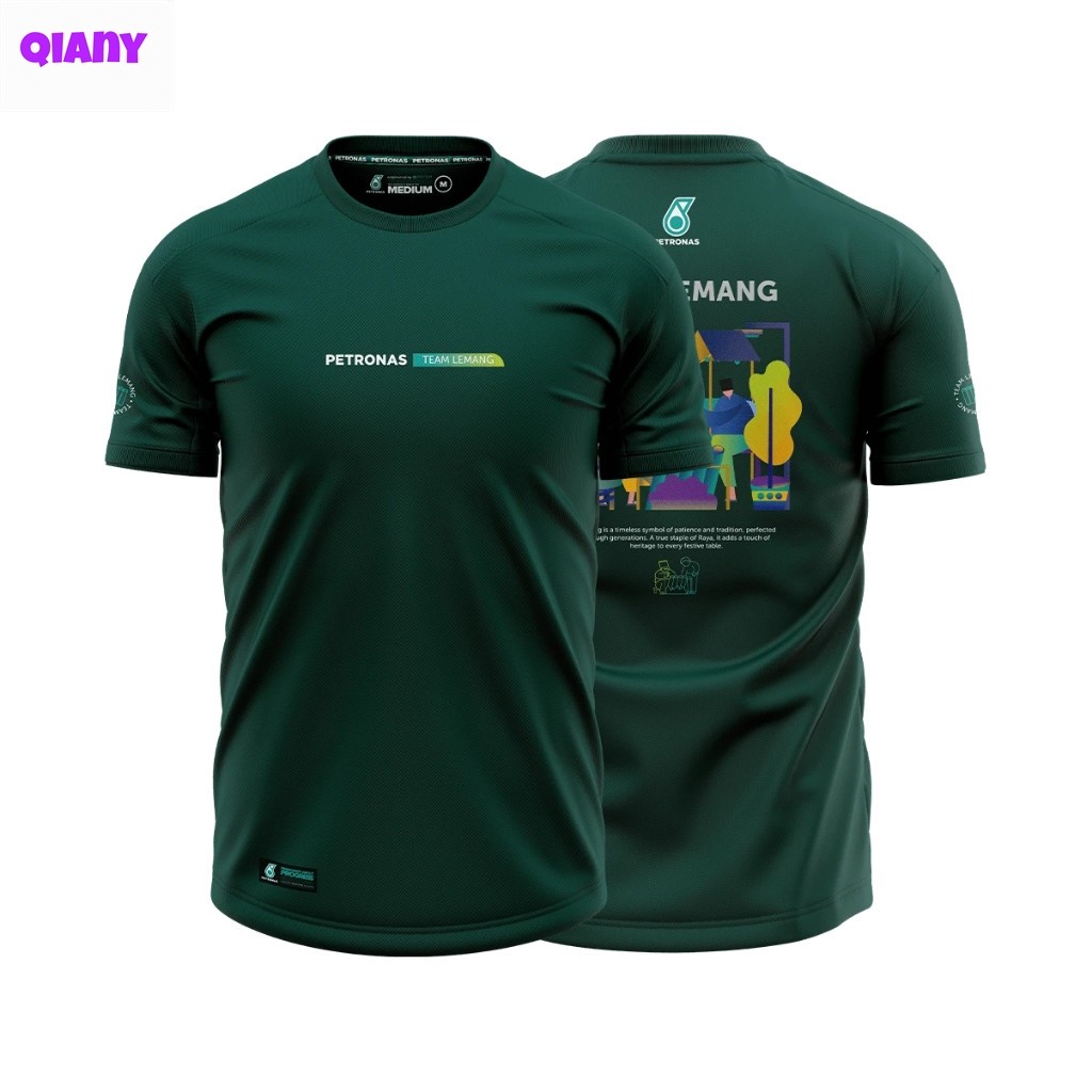 PETRONAS Raya 2025 Team Lemang T-shirt - Forest | Shopee Malaysia