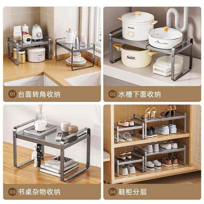 kitchen retractable rack/// Retractable Kitchen Storage Rack Cabinet ...