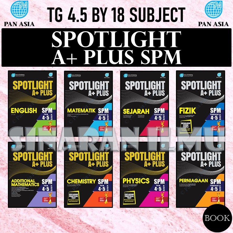 (SI)SPOTLIGHT A+ PLUS SPM TINGKATAN 4 & 5 KSSM 2025 BUKU RUJUKAN | SAINS / EKONOMI - PAN ASIA ...