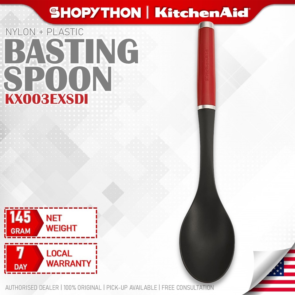 KITCHENAID 100 Year Basting Spoon KX003EXSDI (Passion Red) Non-Stick ...