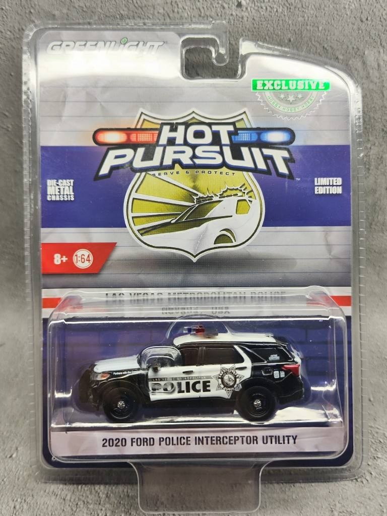 Green Light 1/64 2020FORD POLICE INTERCEPTOR UTILITY American Ford ...