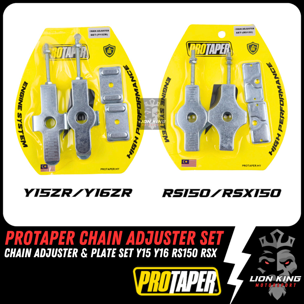 🔥💯 PROTAPER Chain Adjuster Set Ejas Rantai Complete Set Standard Arm ...