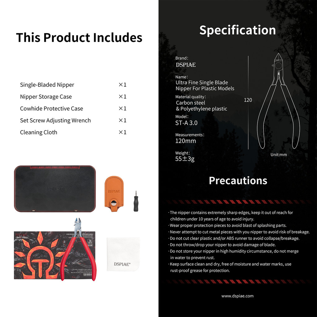 Tool Dspiae Single Blade Nipper ST-A3.0 Singe Blade Cutter STA3.0 ...