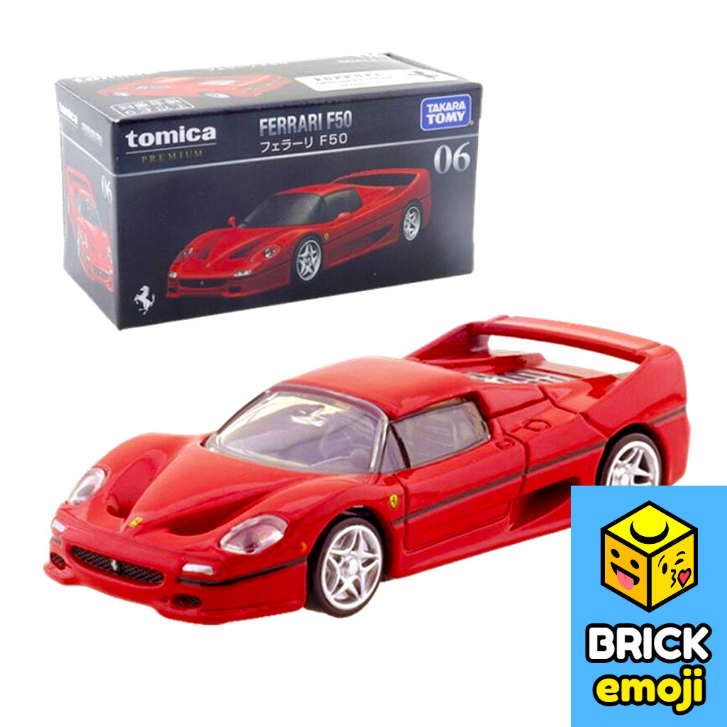 Tomica Premium No.06 Ferrari F50 1/62 (JP/CN) | Shopee Malaysia