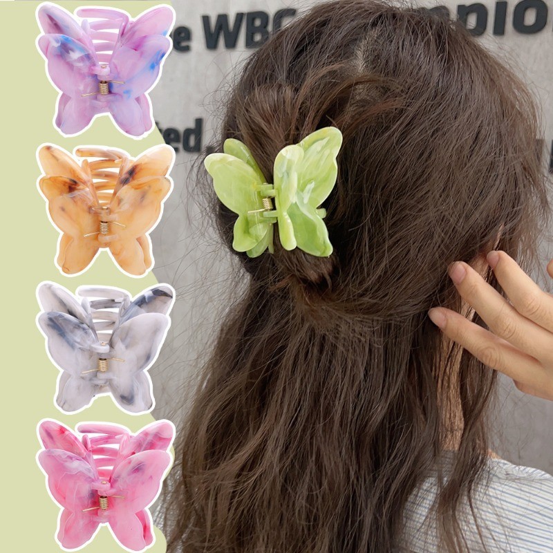 Rose Flower Hair Clamp - Ponytail Fixed Artifact - Hair Accessories ...