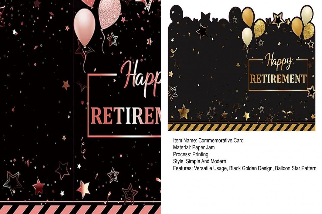 wanpanyu Retirement Message Card Giant Retirement Card Retirement Party ...