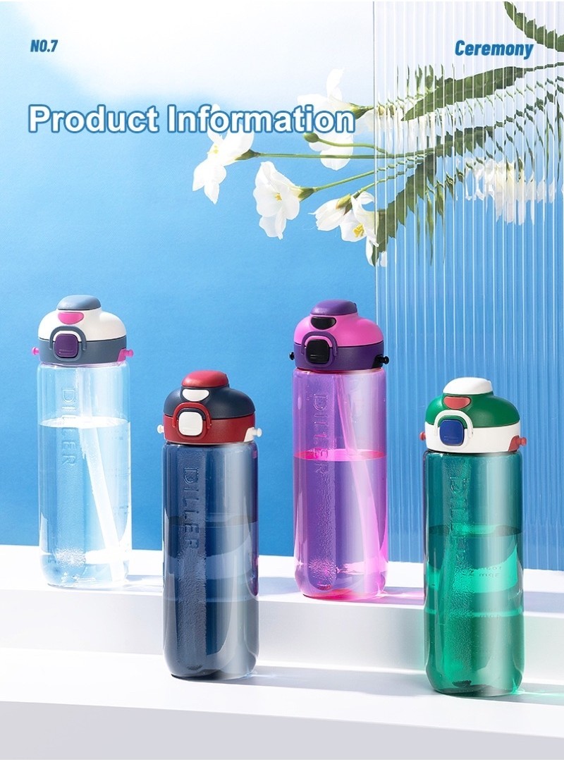 Diller Kid Sport Multifunction BPA free Tritan Straw/Direct Drink Water ...