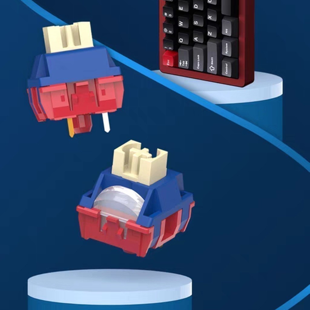 TTC Iron Superman Switch Linear Fast Bottoming Switch Keyboard 3 Pins ...