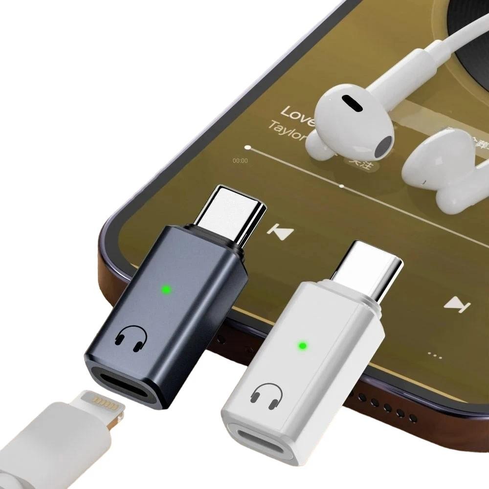 IOS Female to Type C Male Adapter For Xiaomi Huawei POCO Wired Headset ...
