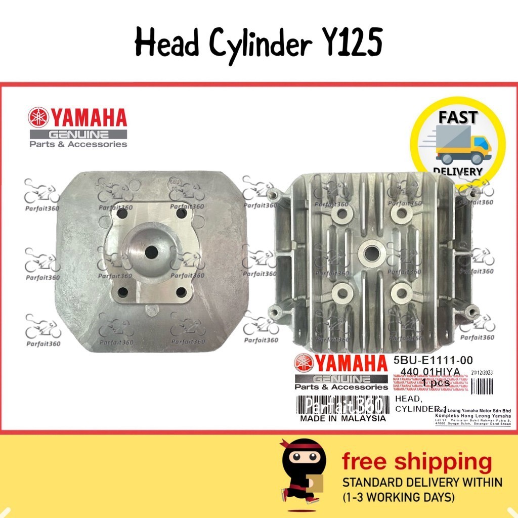5BU-E1111 125Z Y125 Y125Z Y125ZR Head Cylinder 100% HLY | Shopee Malaysia