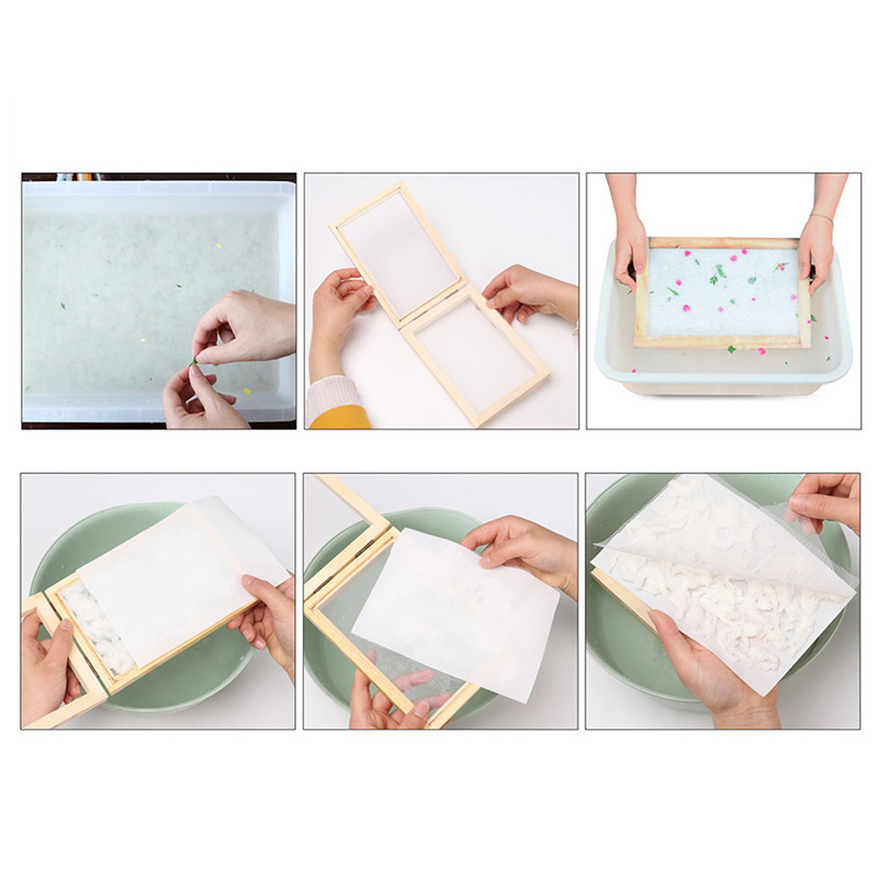 Ancient Paper Making DIY Materials Paper Making Frame | Shopee Malaysia