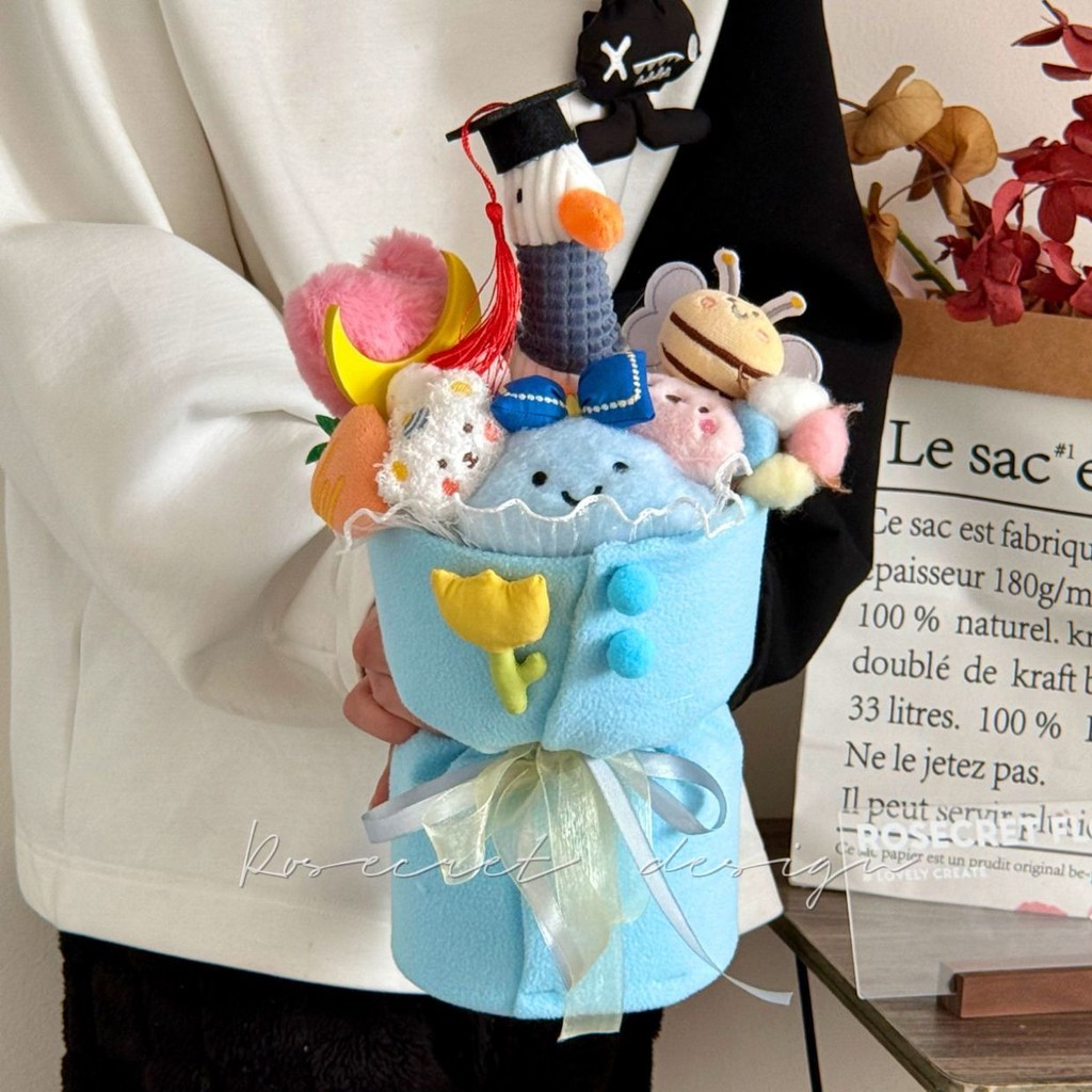 Cartoon Dumbo Doll Bouquet Graduation Gift Disney Same Style Dumbo ...