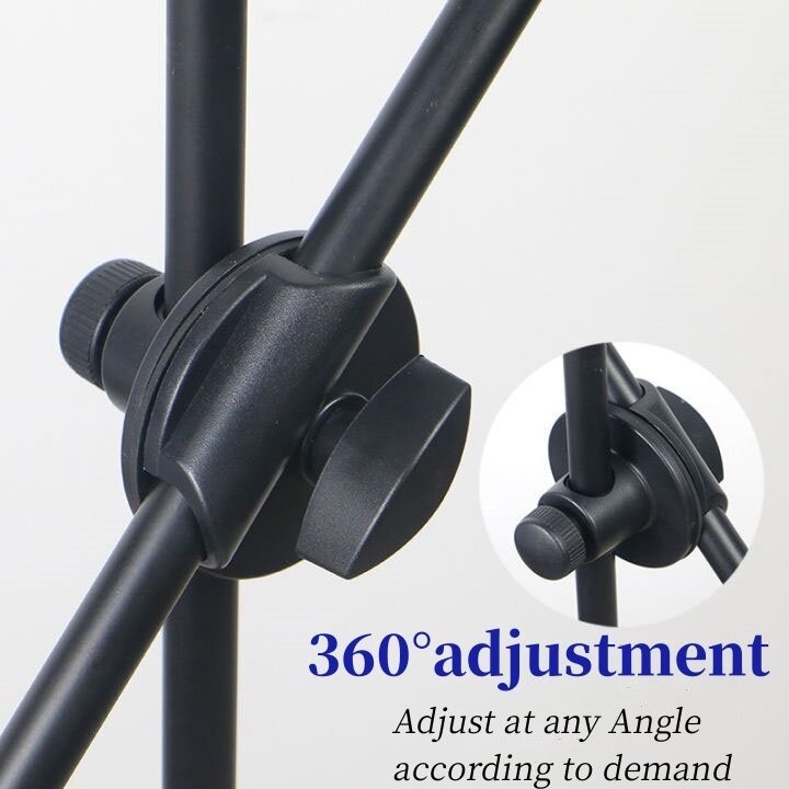 (READY STOCK)Professional Microphone Floor Stand Ajustable Stage Tripod ...