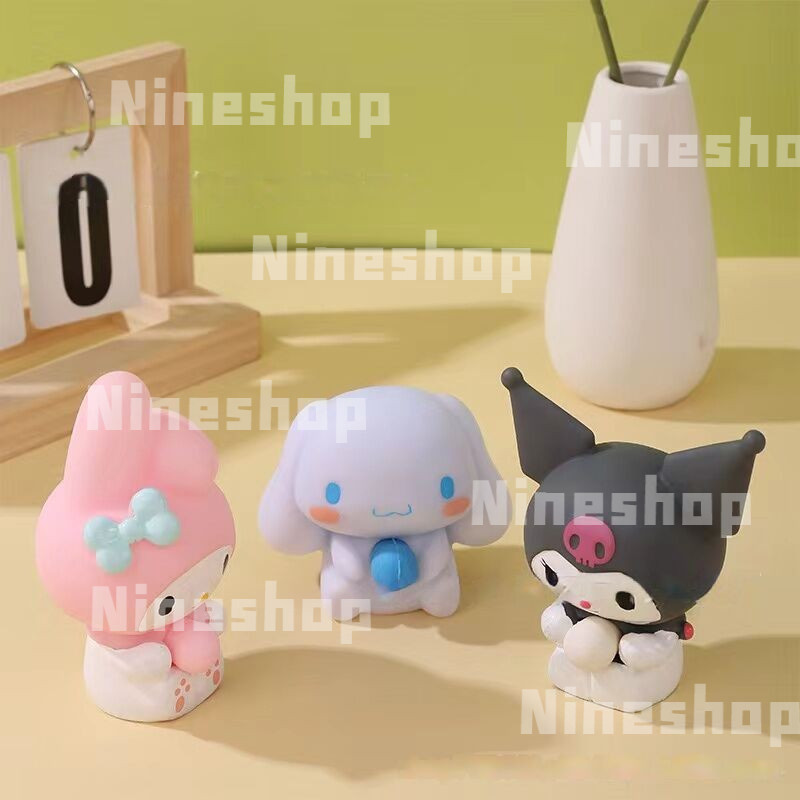 Cute Sanrio Spit Bubble Doll Toys Kuromi Melody Squishy Toys Pinch Slow ...