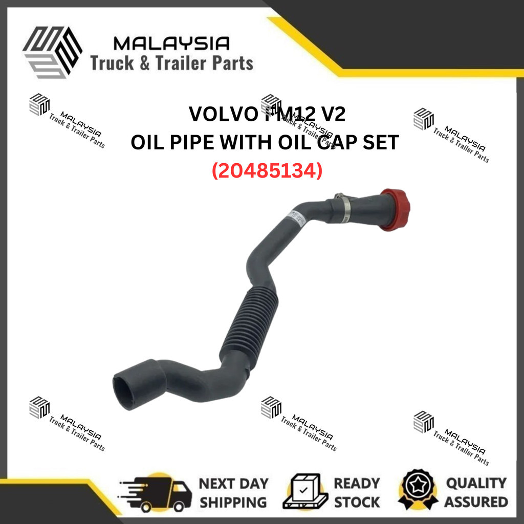 VOLVO FM12 V2 OIL PIPE WITH OIL CAP SET 20485134 | Shopee Malaysia