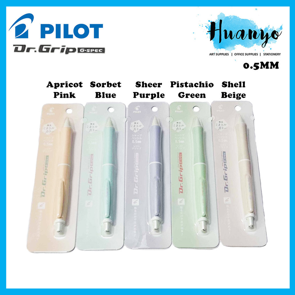 Pilot Dr. Grip G-Spec Shaker Mechanical Pencil Mineral Colour 0.5MM ...