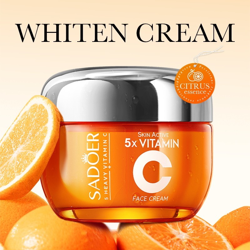 ROREC SADOER 5 Heavy Vitamin C Whitening Brightening Face Cream ...