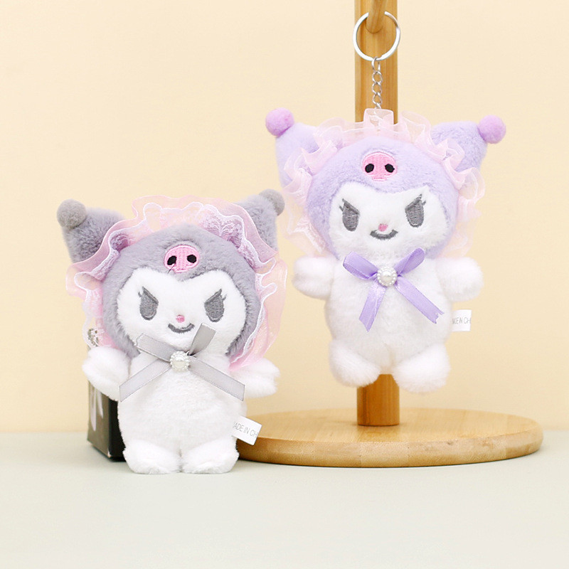 And Cute Soft 12cm Kuromi Plush Keychain Perfect As Sanrio Collectible ...