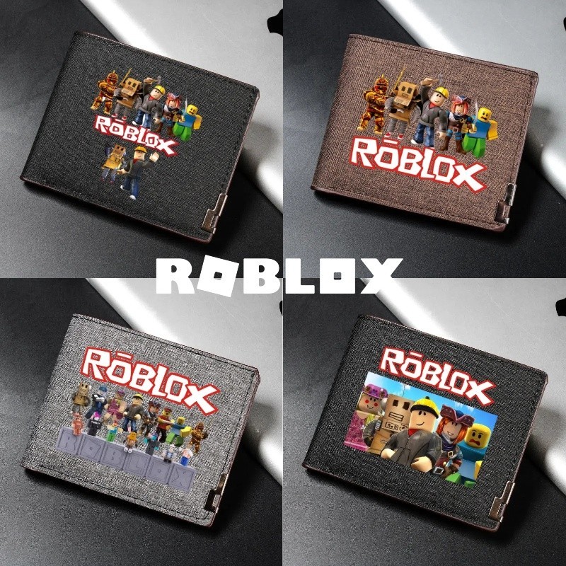 Roblox Homemade Cartoon Wallet Practical Durable Children's Zero Wallet ...