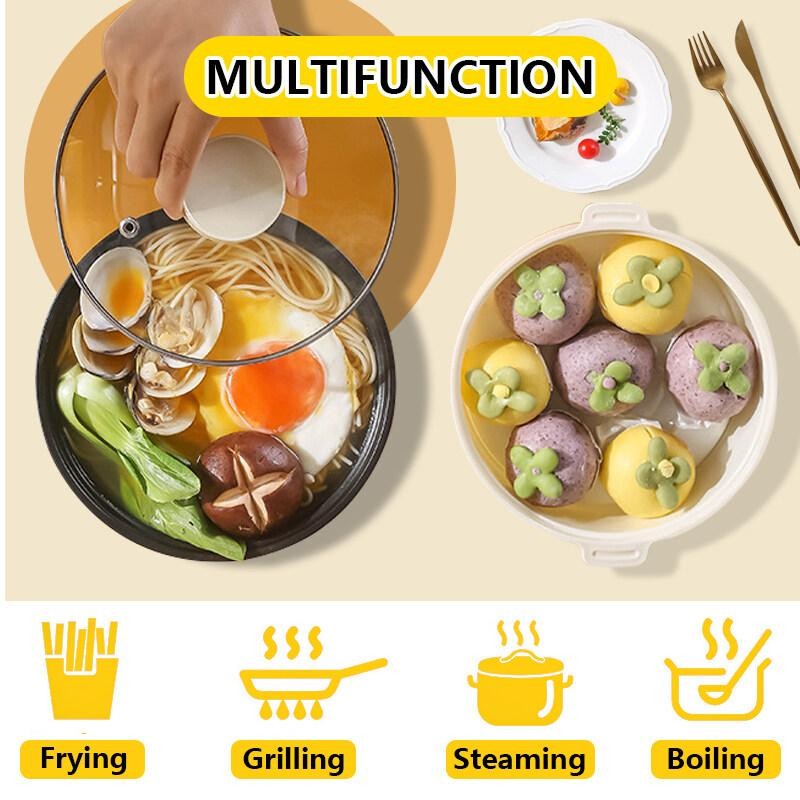 Periuk Mini Elektrik Pengukus Tidak Melekat Periuk Nasi Pelbagai Fungsi ...