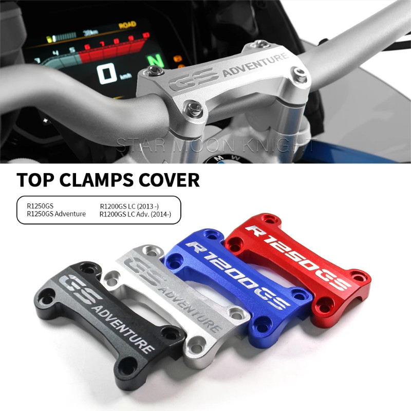 Motorcycle Handle Bar Handlebar Riser Top Clamps Cover For BMW R 1250 ...