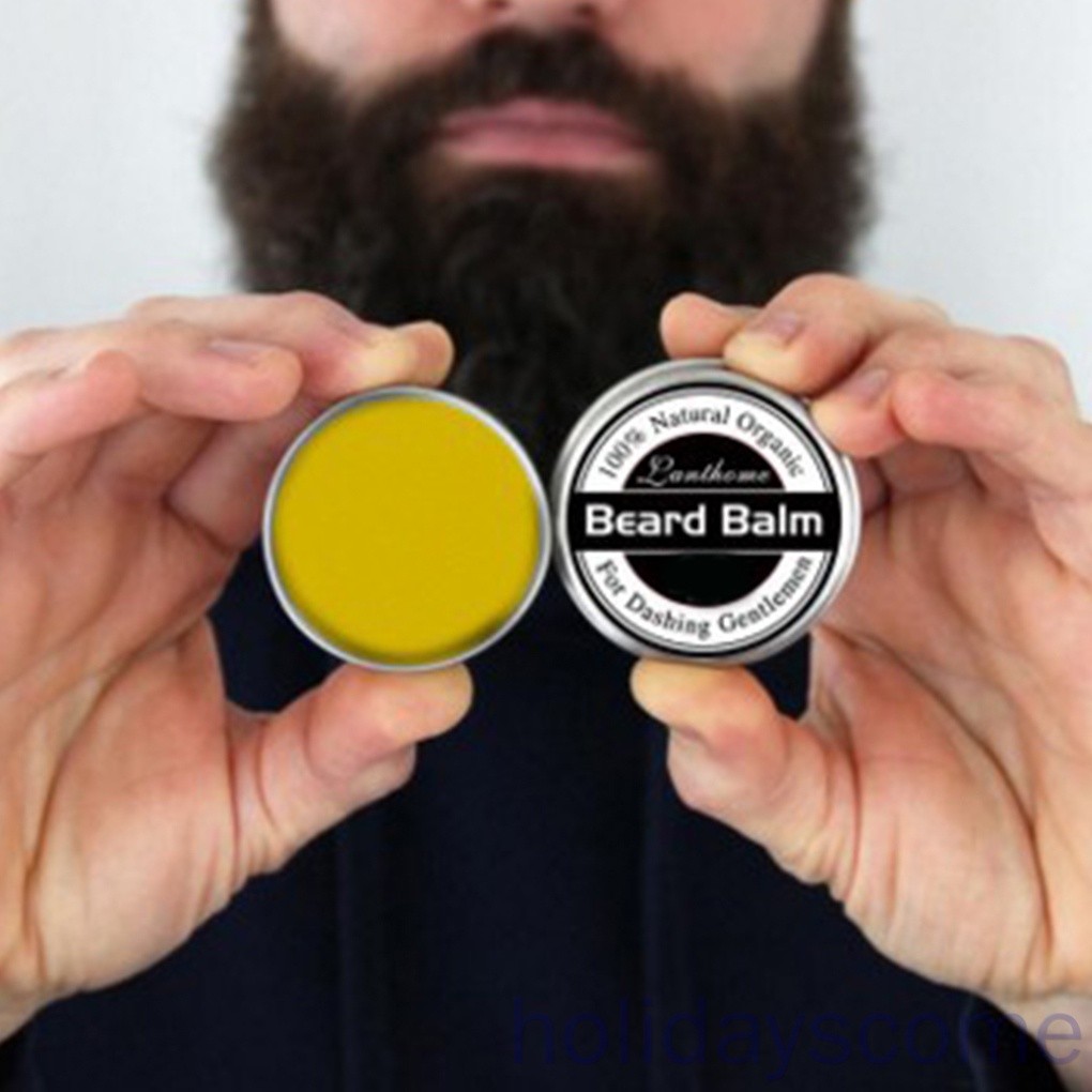in stock [HCLM] Natural Organic Men Beard Paste Cream Maintaince Balm ...