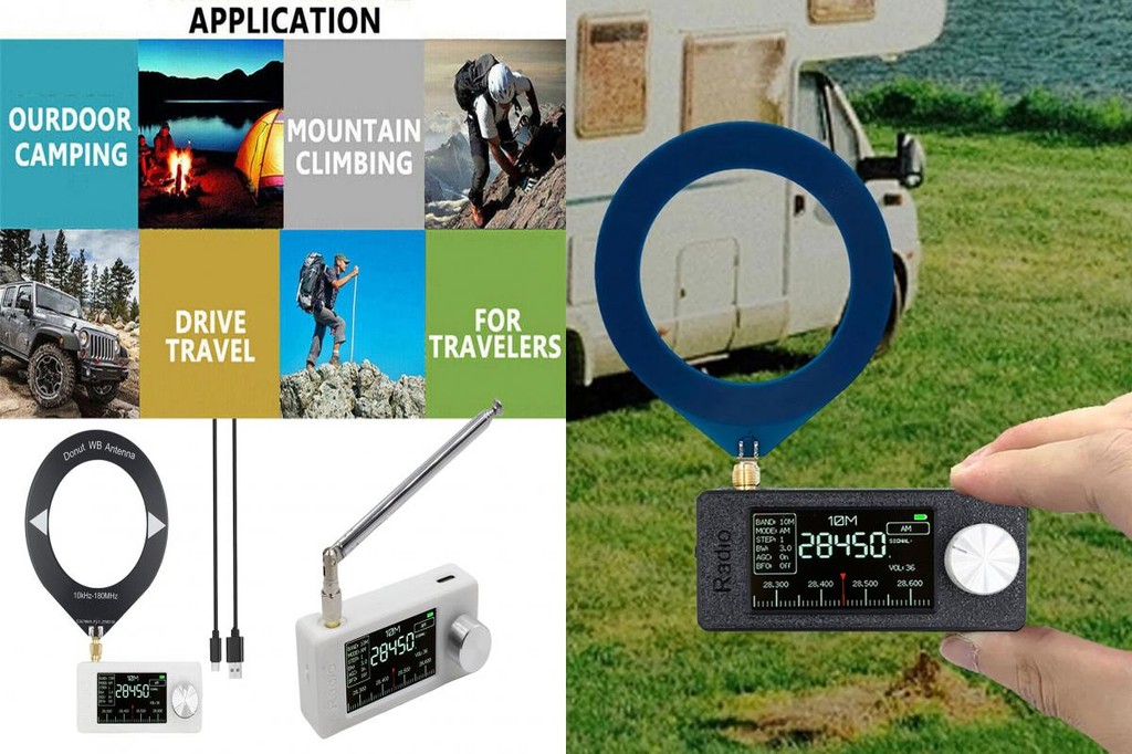KDCL- Digital Signal Processor Radio Digital Antenna Portable Mini ...