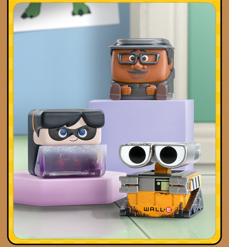POPMART Disney Pixar Toy Story Inside Out Pop Cube 1-2-3 Series Blind ...