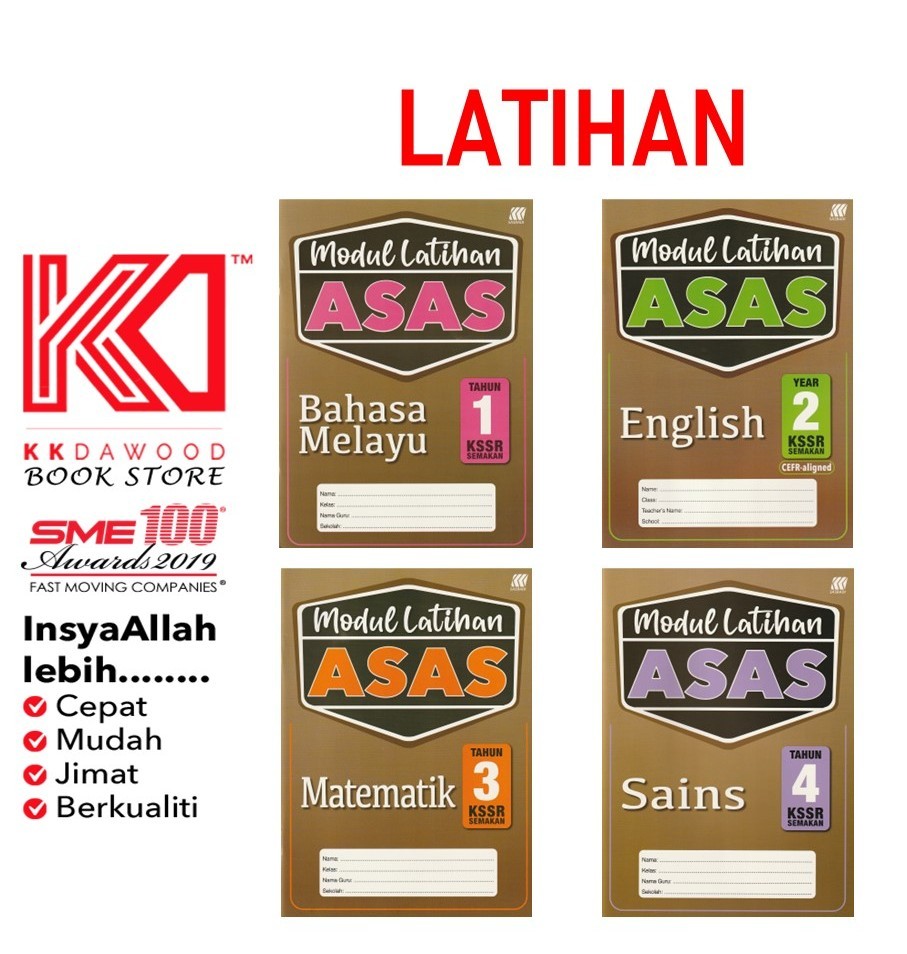 [KKD] Sasbadi: Modul Latihan Asas Tahun 1,2,3,4,5 dan 6 KSSR | Shopee Malaysia