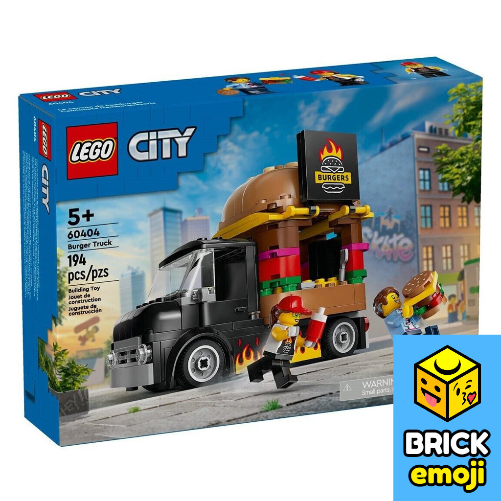 LEGO 60404 CITY Burger Truck | Shopee Malaysia