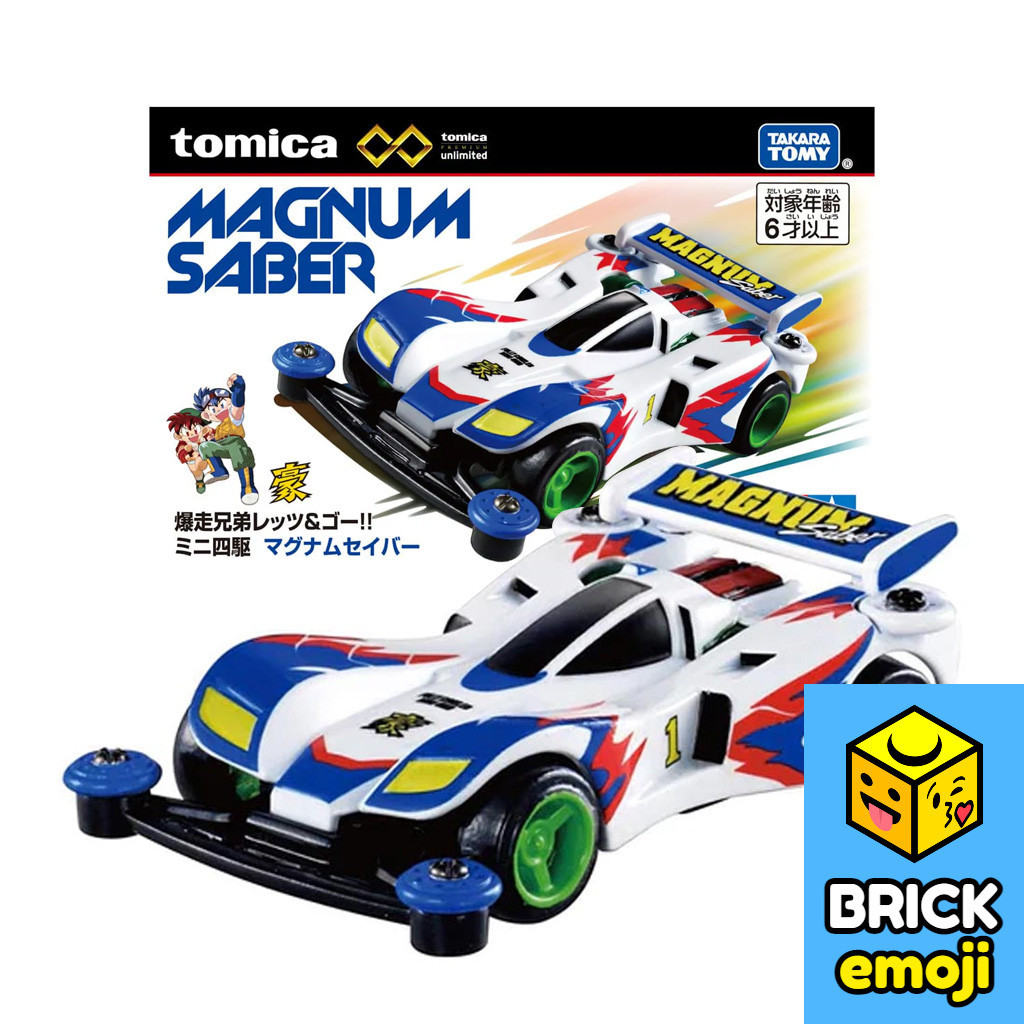 Tomica Premium Unlimited X Tamiya Bakusou Kyoudai Lets & Go!! Mini 4WD ...