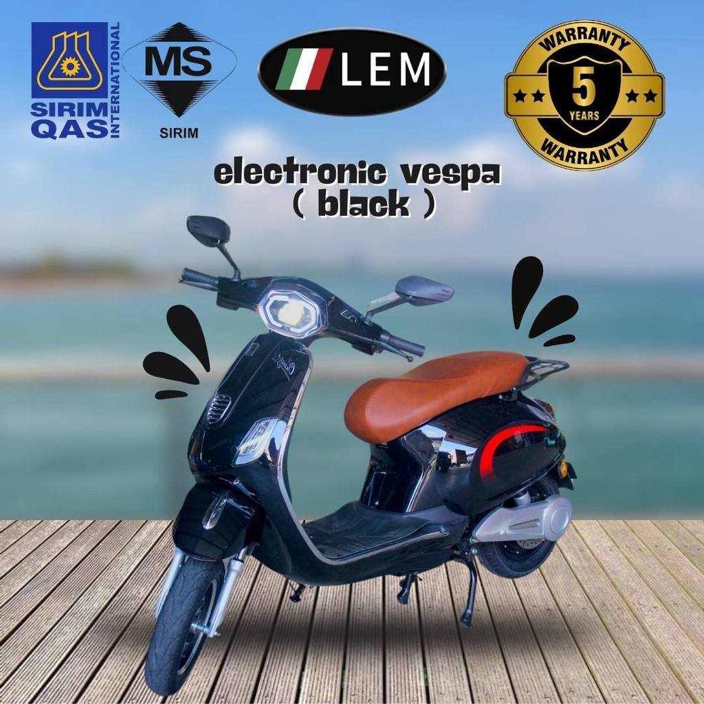 ★LEM★ NEW 2025!!!! E-VESPA ,R5 AND R4 ELEKTRIK BASIKAL/ELECTRIC SCOOTER ...