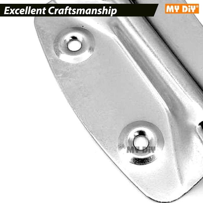 MYDIYHOMEDEPOT - STAINLESS STEEL METAL FOLDING HANDLE RUBBER GRIP ...