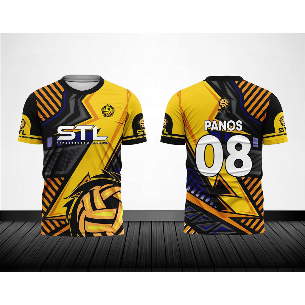 New Design FULL SUBLIMATION Sepak takraw Club STL SEPAK TAKRAW JERSEY ...