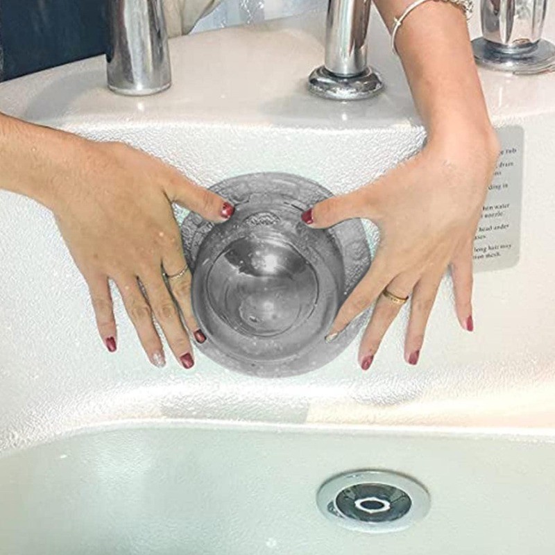 Bottomless Bath Overflow Drain Cover - Bottomless Adds Water Level Stop ...