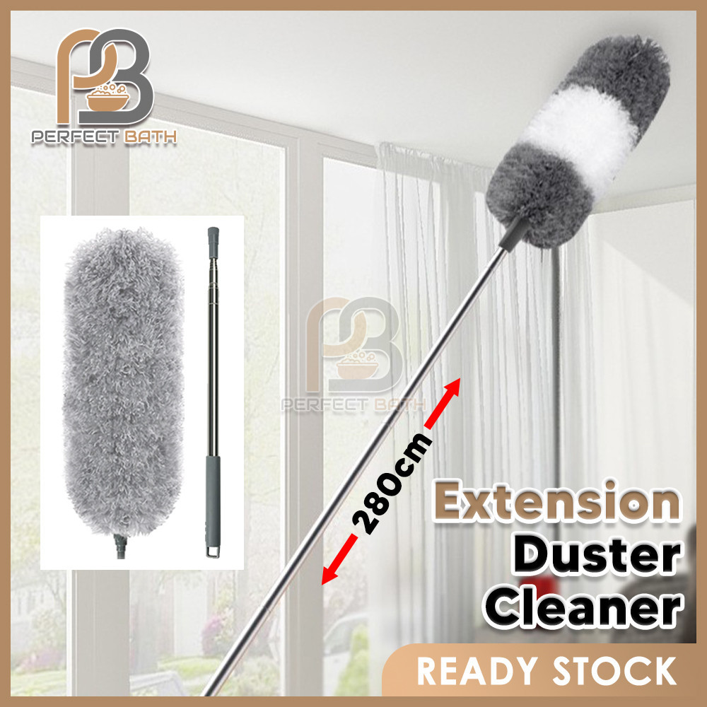 [280CM] Perfect Bath Adjustable Duster Penyapu Habuk Bendable Ceiling ...