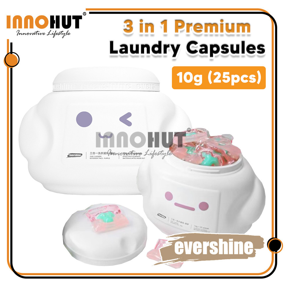 [3 in 1] Innohut Evershine Laundry Bead Fragrance Gel Beads Detergent ...
