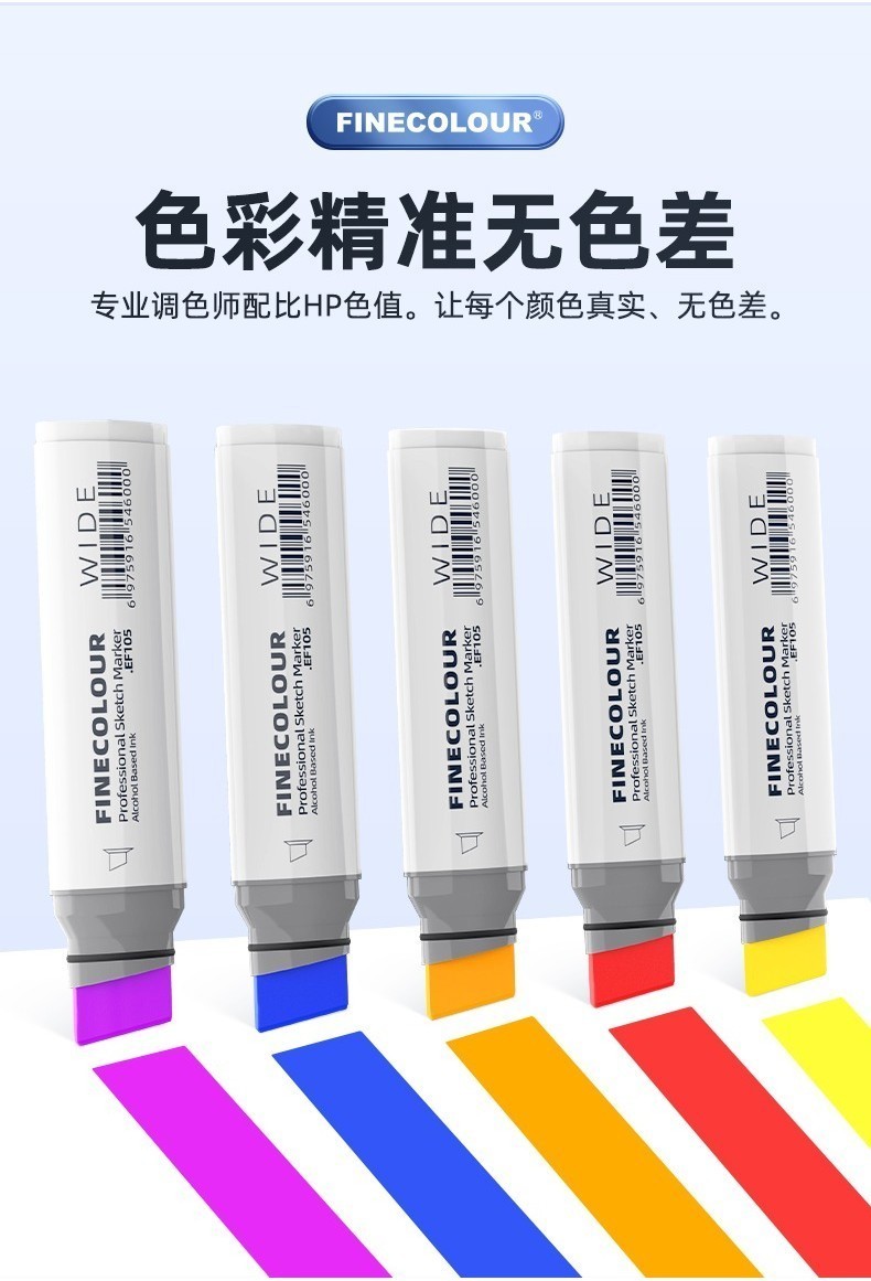 AngleMark 20mm Extra Wide Markers Alcohol Markers Pen Drawing School ...