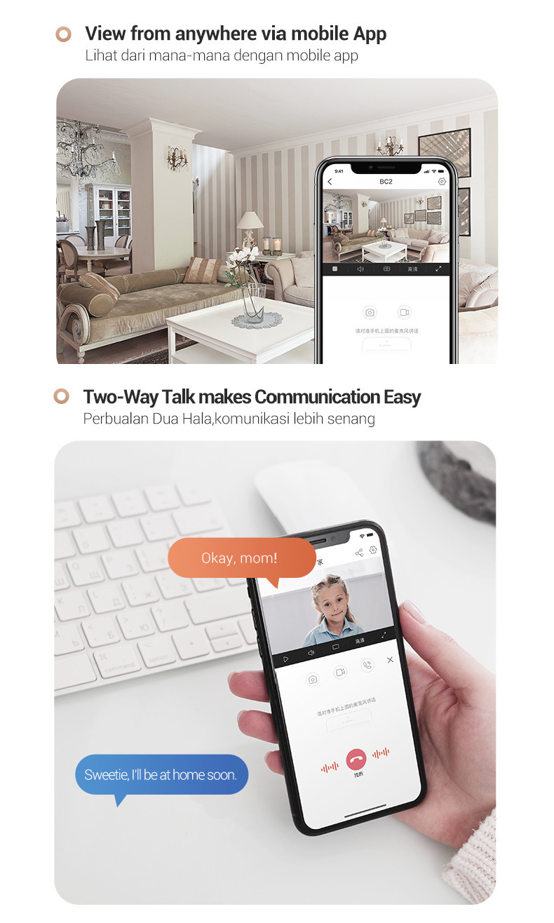 Ezviz CB2 2MP Full HD 1080P Two Way Talk Motion Detection Wi-Fi Battery ...