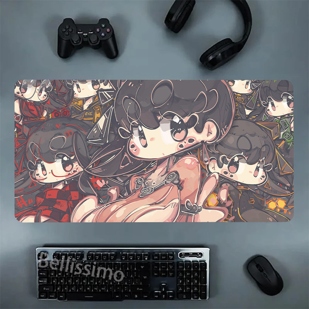 Kawayi Anime Cartoon Cute Stellar Blade EVE Mousepad Office Mouse Game ...
