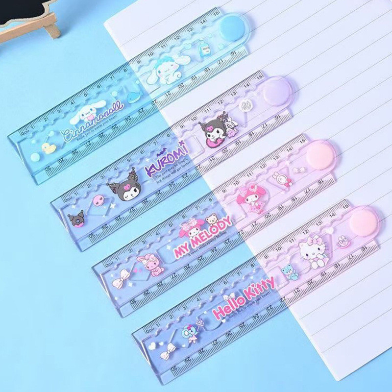 1 Piece Cartoon Sanrio Fold Ruler | Shopee Malaysia